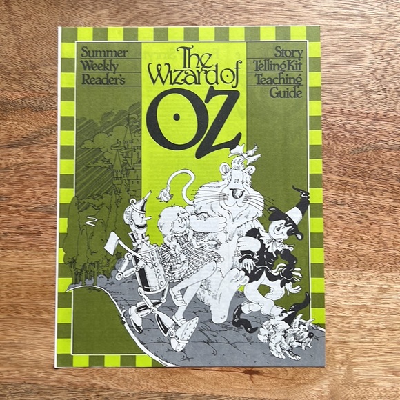 Wizard Of Oz | Other | Vintage 979 Summer Weekly Reader Storytelling ...